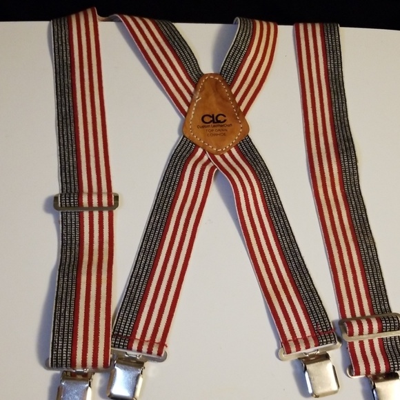 Clc | Accessories | Clc Custom Leathercraft Patriotic Suspenders | Poshmark